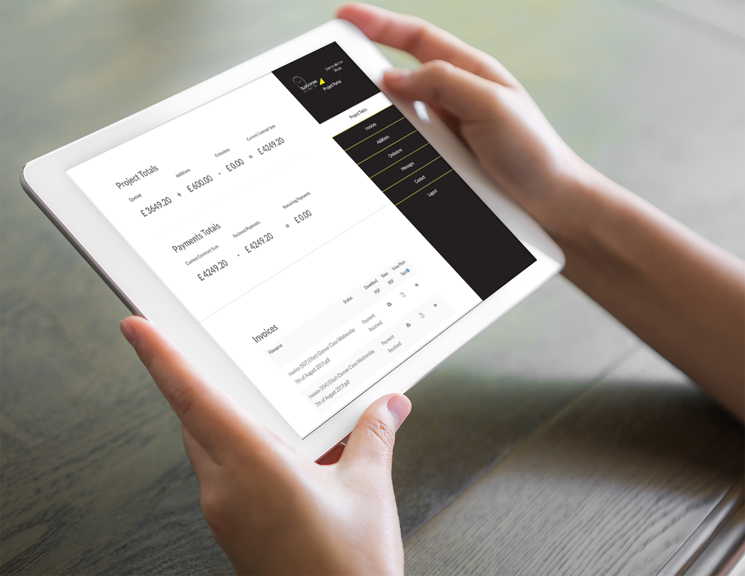Features of the App, the perfect tool for tradesman - Clockwork Contractor
